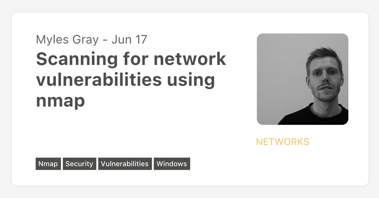 Scanning for network vulnerabilities using nmap | Blah, Cloud Scanning for network vulnerabilities using nmap | Blah, Cloud